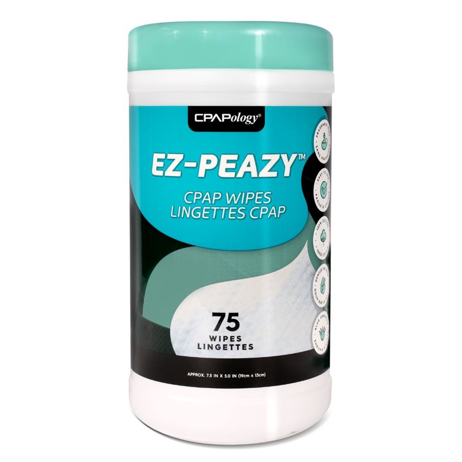 EZ-PEAZY CPAP Wipes 75 Pack – The CPAP Store